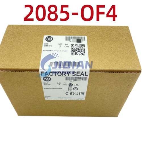 NEW ab 2085-OF4 Allen-Bradley 2085OF4 Ser A Micro800 4 Analog Output ...