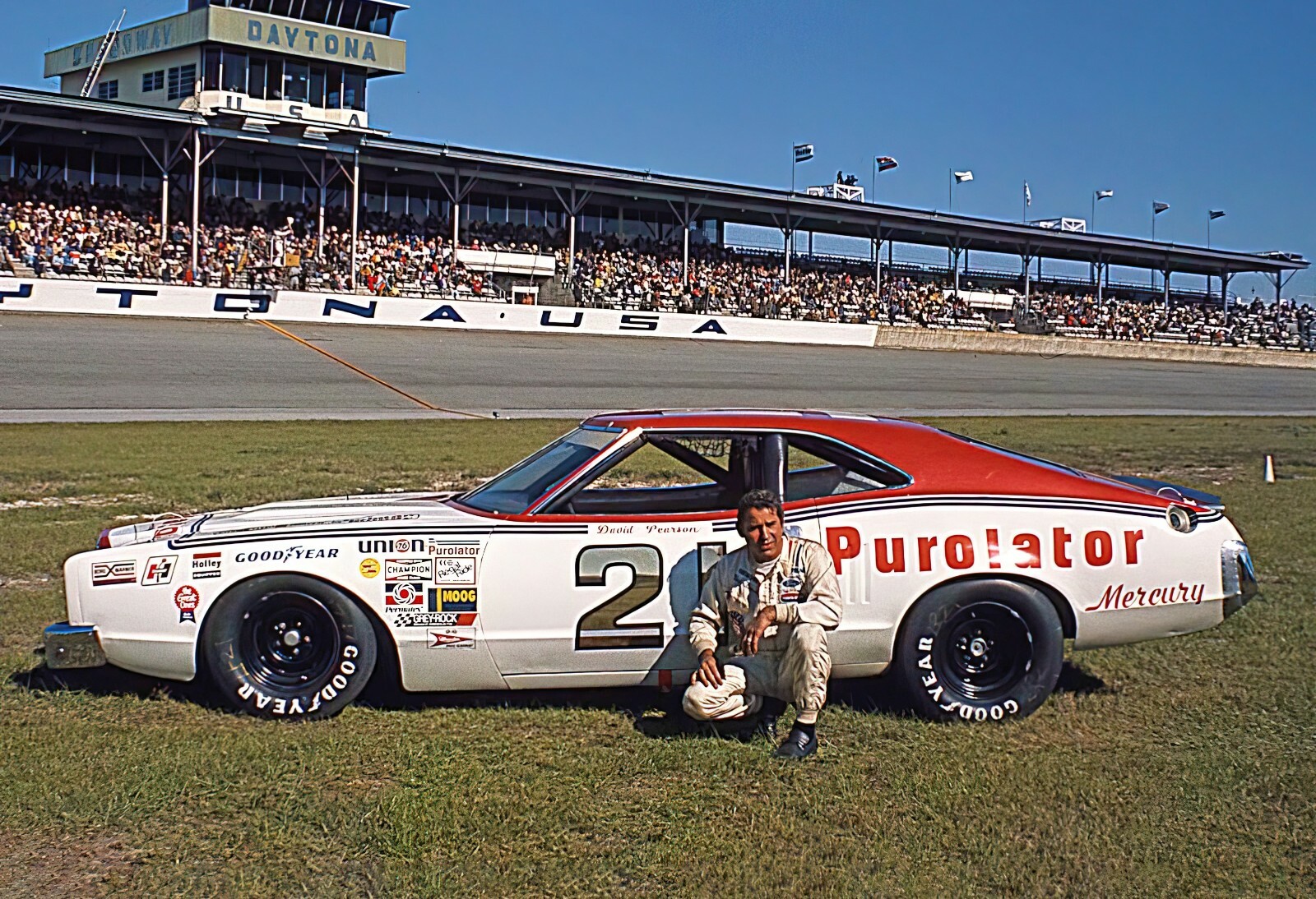 David Pearson #21 Purolator NASCAR 13x19 Poster Gloss Photo Print VN2B ...