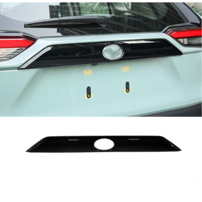Bright Black Rear Door Trunk Lid Cover Trim For Toyota RAV4 2019-2023 ...