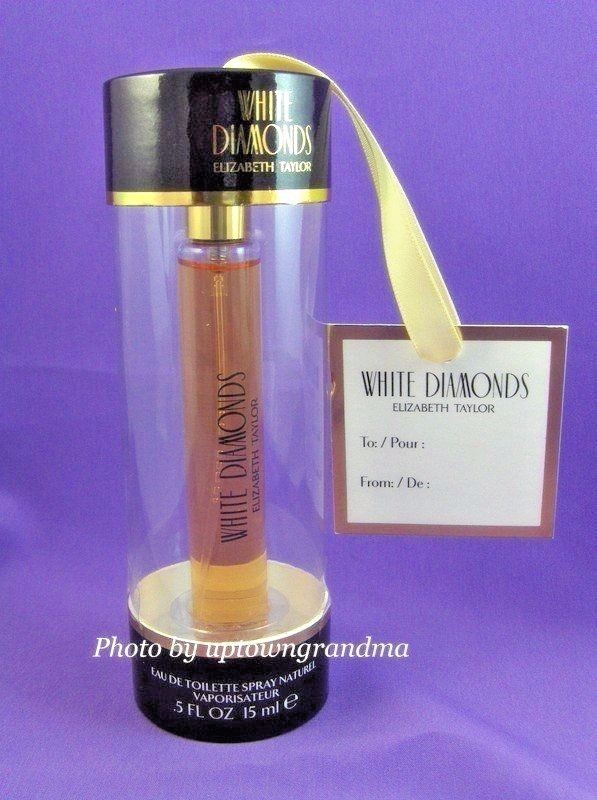 White Diamonds Perfume Spray for Women by Elizabeth Taylor EDT .5 fl oz ...