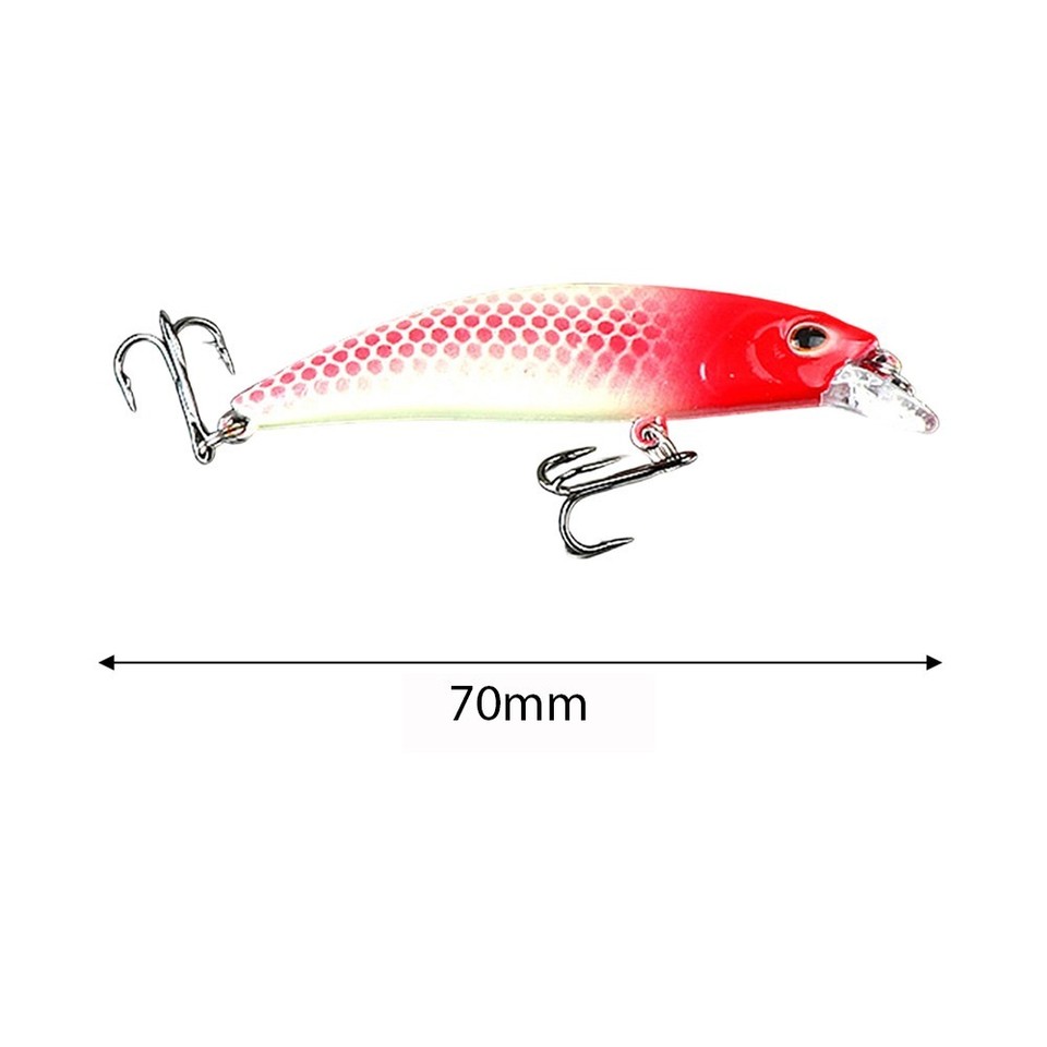 5 Colors Luminous Fishing Lure Set for Saltwater Freshwater Fish 56 58g ...