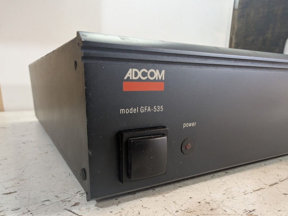 Vintage Adcom GFA-535 2 Channel Power Amplifier Stereo High Current ...
