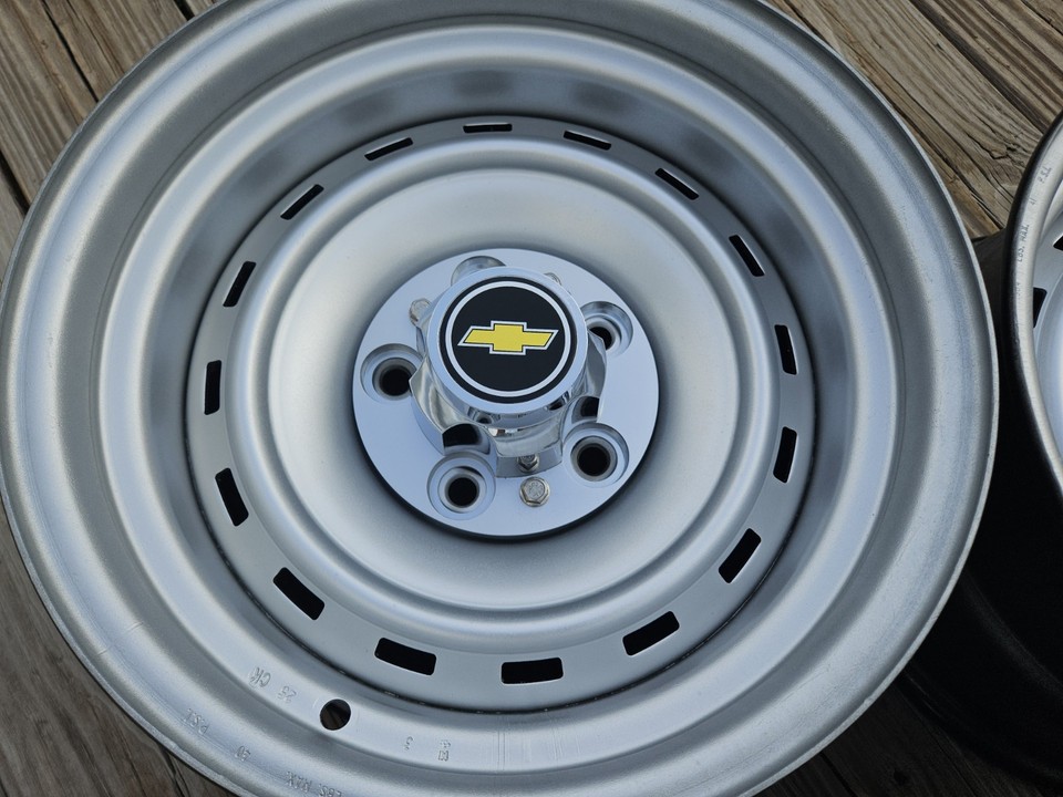 2015 Chevy Truck Rally Rims Steel Wheels 15x8 5x5 | 123445 | Genuine ...