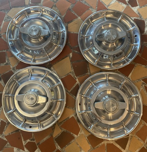 1956-1958 Corvette Hub Caps Set of 4 Used | eBay