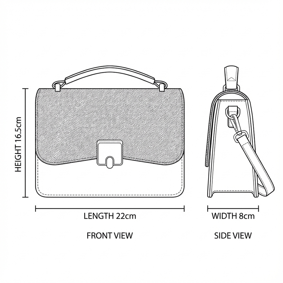 Women Crossbody Shoulder Bag Heart Design Small PU Leather Messenger ...