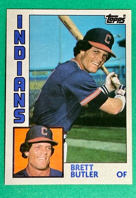 1984 Topps Traded Brett Butler 20-T Cleveland Indians | eBay