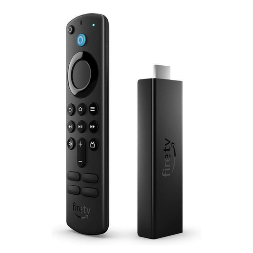 AMAZON FIRE TV STICK 4K MAX STREAMING DEVICE WIFI 6 ALEXA VOICE REMOTE ...