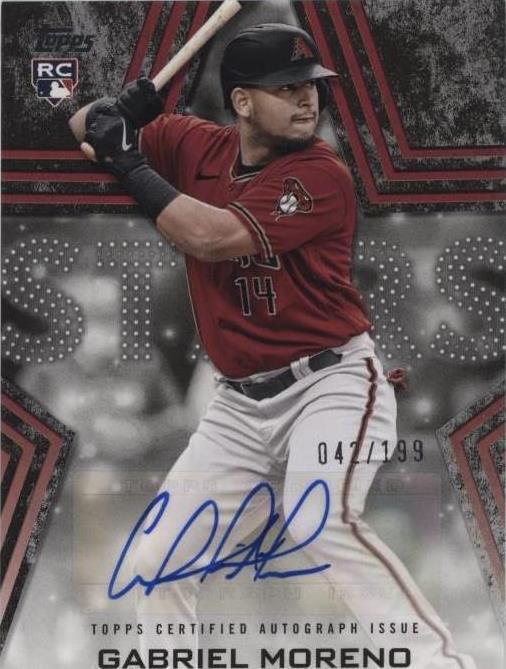 2023 Topps Series 2 - Baseball Stars Autographs Gabriel Moreno #BSA-GM ...