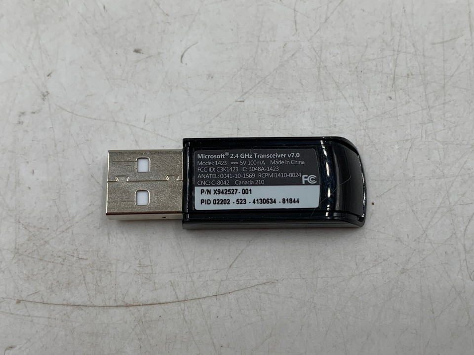 Genuine Microsoft X821683-023 2.4 GHz Transceiver V7.0 Model: 1423 PID ...