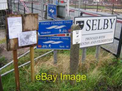 Photo 6x4 Sign of confusion Selby Taken today in front of the swing ...