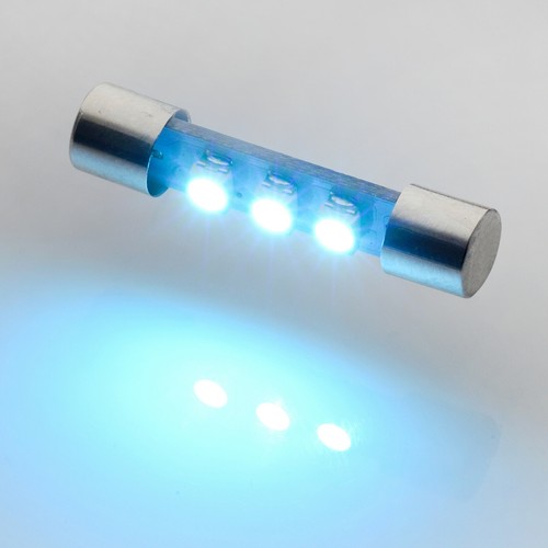 8x LED Fuse Lamp for Marantz / 8V S6 Flat / Cool Blue / Hellblau Blau ...