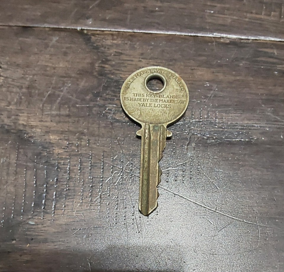Vintage Yale "Security" 12749 Key Stamford Conn. USA | eBay