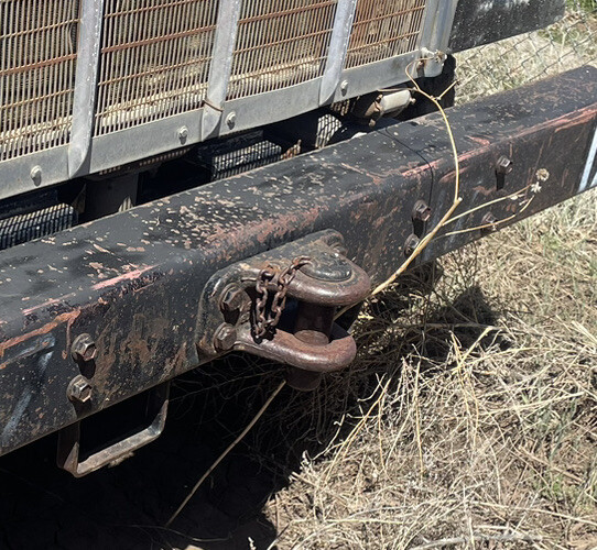 Kenworth W900A C500 Front Bumper Pull Tow Hitch | eBay