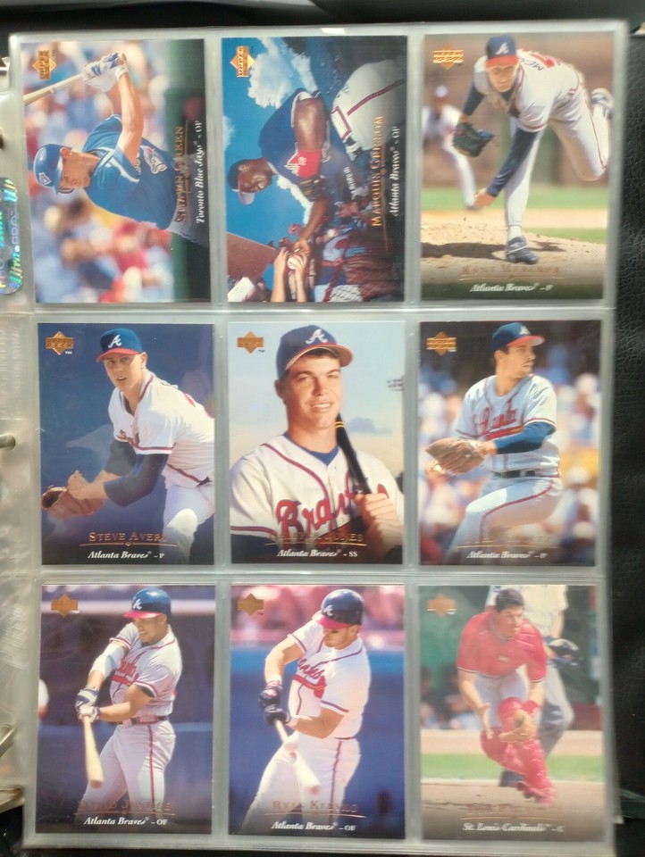 1995 Upper Deck Series 1 & 2 Baseball cards w/ inserts | eBay