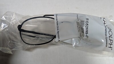 Randolph Engineering Matte Black Aviator Eyeglasses Frames FG52699-G | eBay