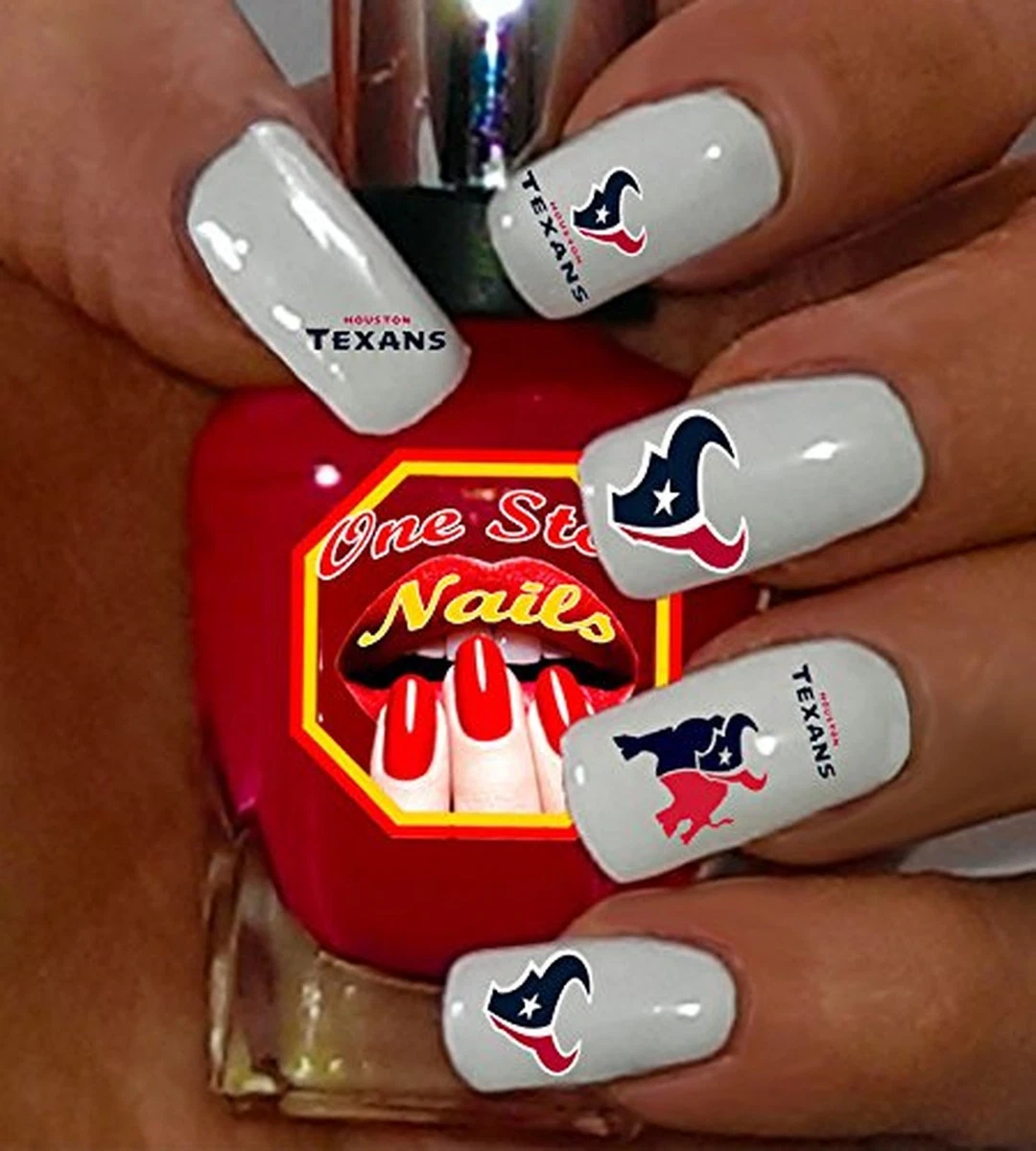 Houston Texans Nail Art Ideas