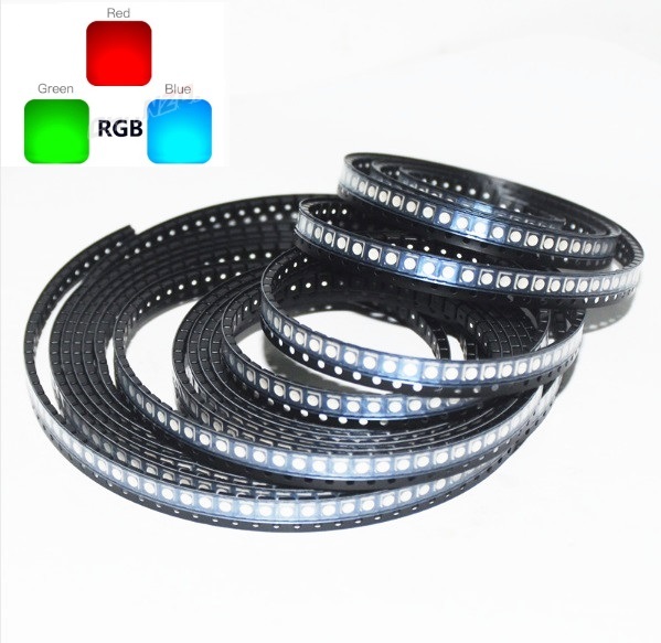 100pcs common Anode 3528(1210) SMD LED Red Green Blue RGB NEW | eBay