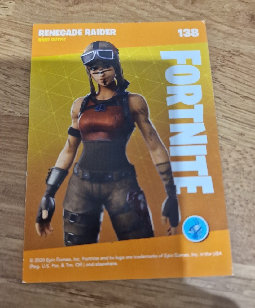 2020 Panini Fortnite Reloaded Renegade Raider | eBay UK
