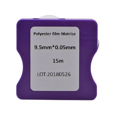 15m Polyester film Matrix Bands 9.5mm width 0.05mm Thickness Matrix ...