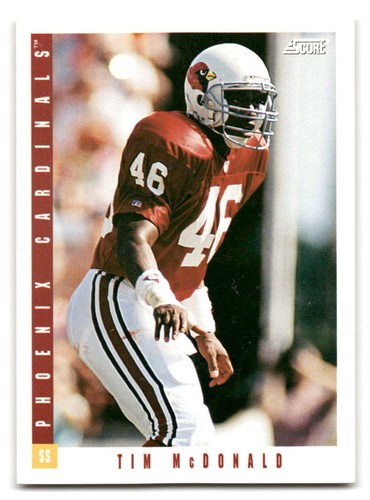 Tim McDonald 1993 Score #105 Phoenix Cardinals FOOTBALL | eBay