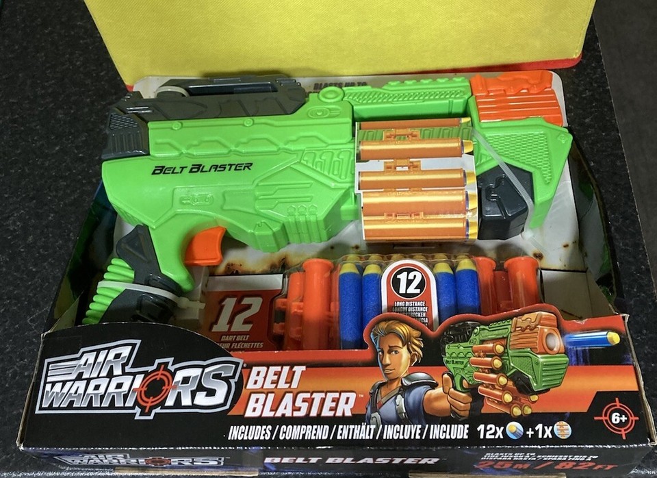 Buzz Bee Toys Belt Blaster Air Blasters 2008 Gun Rifle With 12 darts | eBay UK