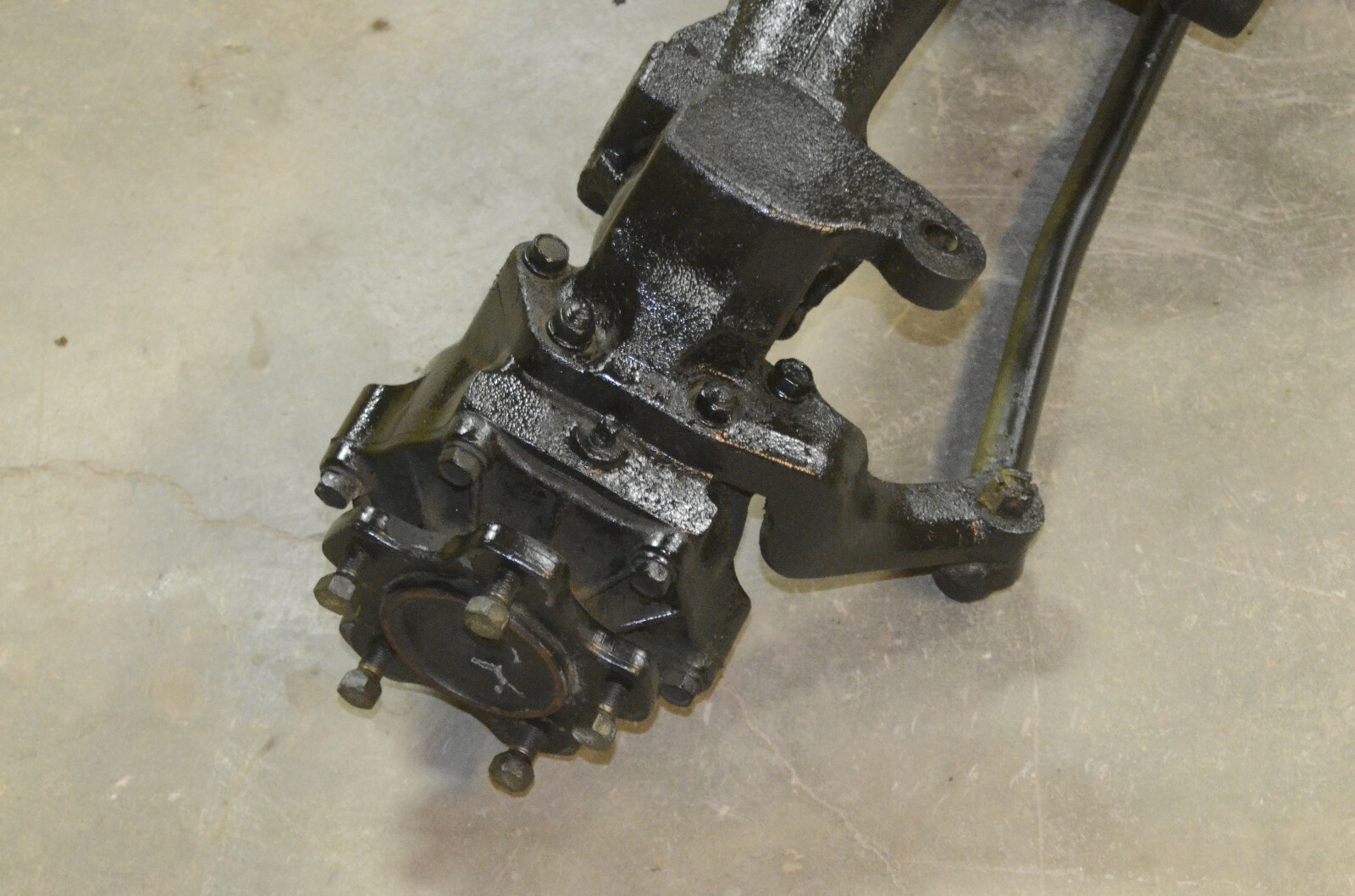 John Deere X595 Complete MFWD Front Axle AM132865 X575 X585 X728 X748 ...