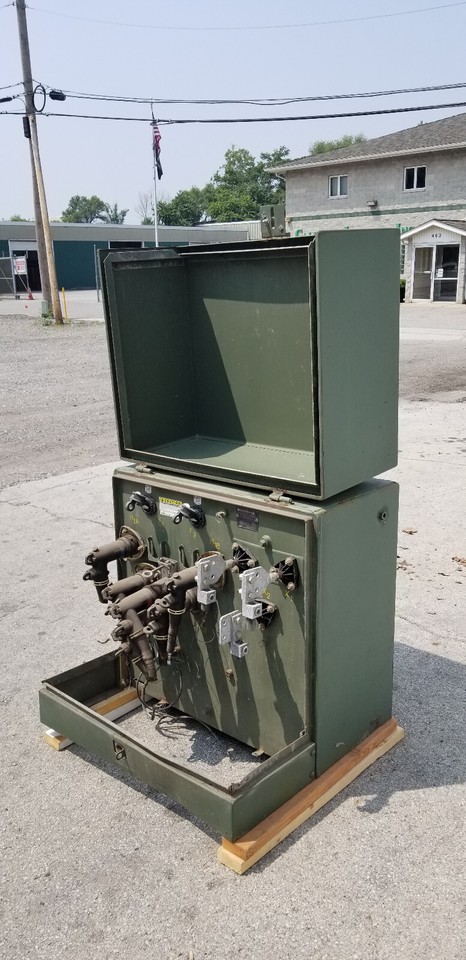 4160 HV 240/120 LV 75 KVA Single Phase Cooper Padmount Transformer Pad ...