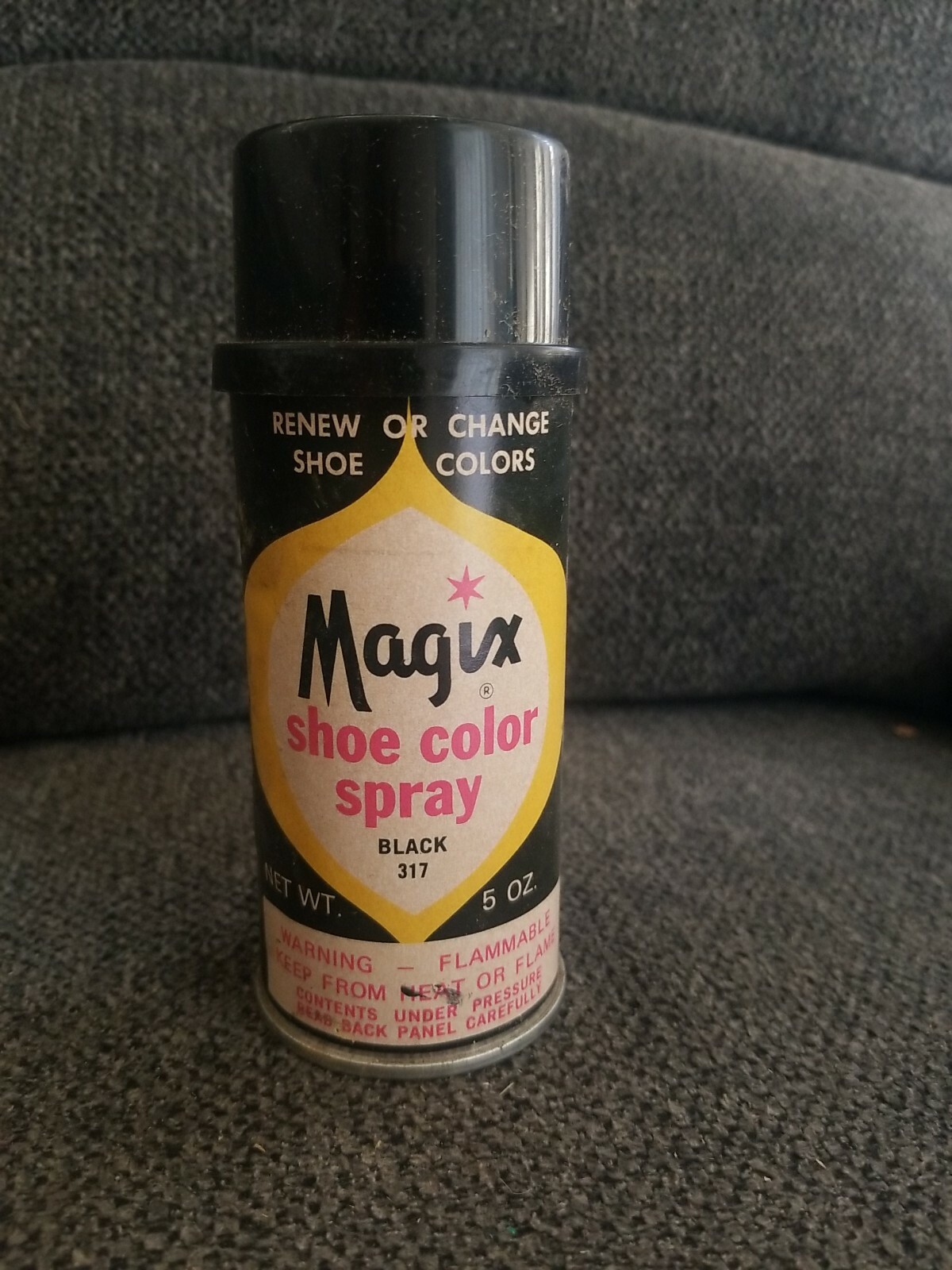 Vintage Magix Shoe Color Spray Retro Graphics 1/1 on Ebay. 5 oz. | eBay