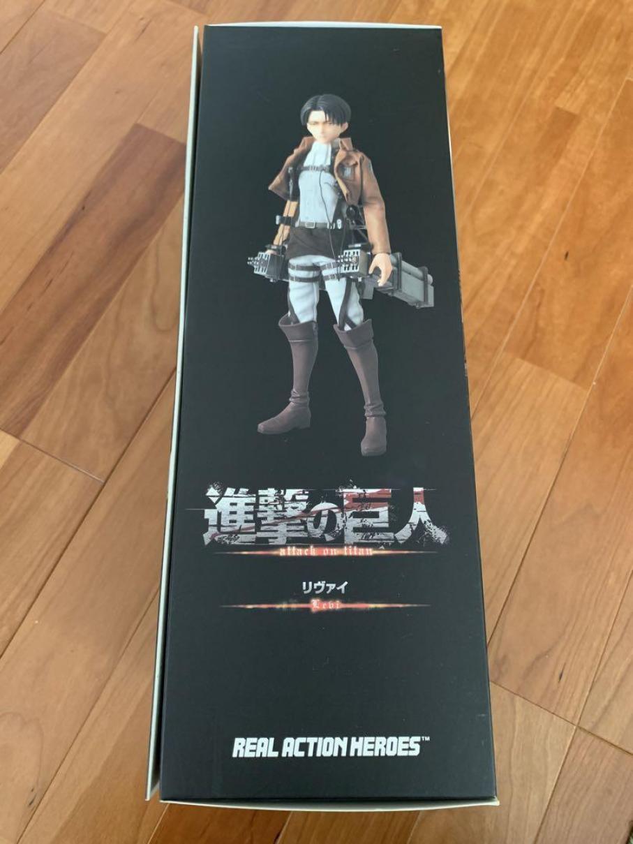 Attack on Titan Levi Figure Real Action Heros Medicom Toy RAH Exclusive ...