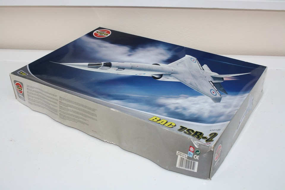 AIRFIX 1:48 A10105 BAC TSR-2 MODEL AIRCRAFT LTD EDITION UNMADE KIT ...