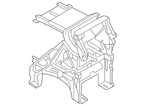 Genuine Audi Armrest Base 80A-864-283-D | eBay