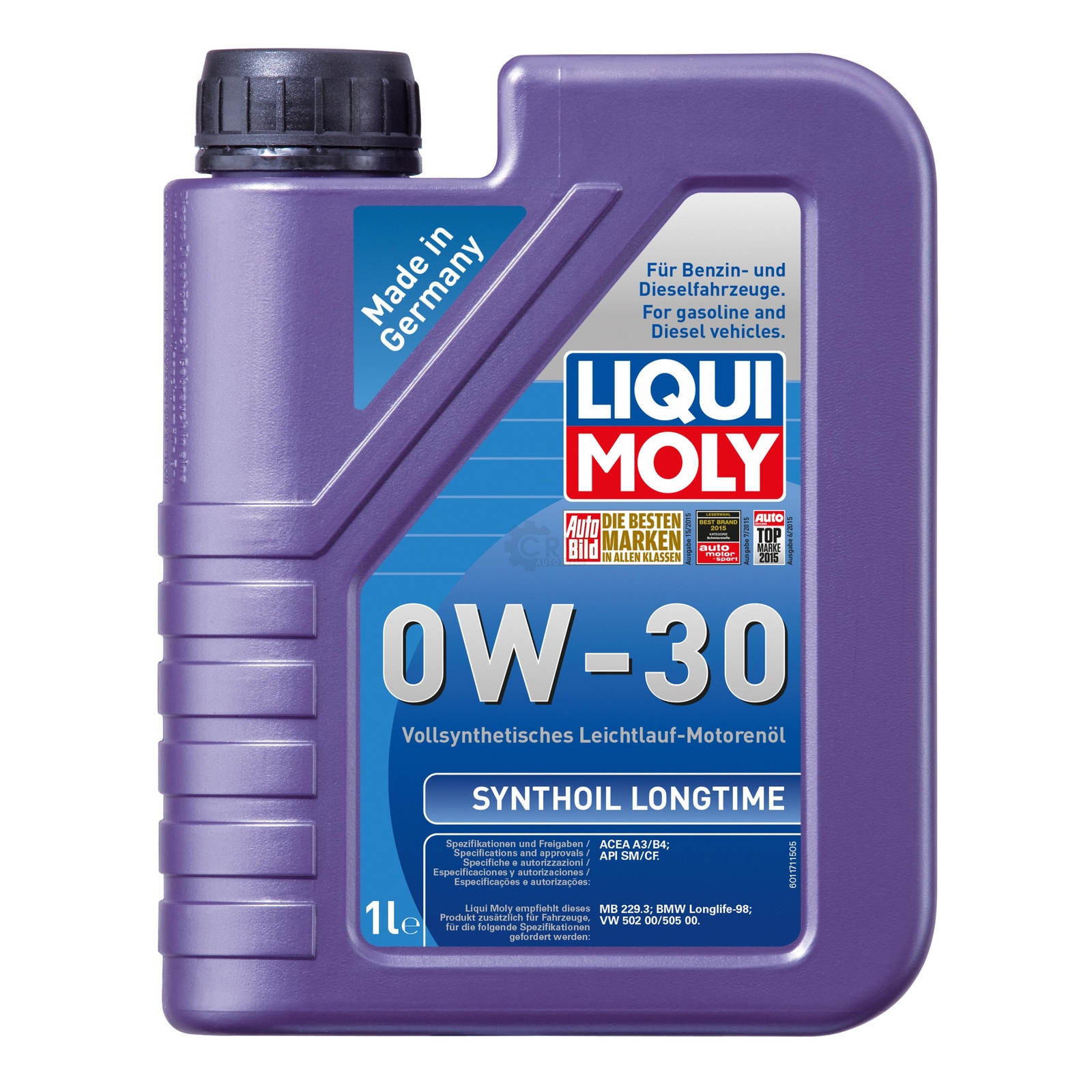 22x1L LIQUI MOLY Synthoil 0W-30 5x350ml mannol 9990 Moteur Doctor Étui ...