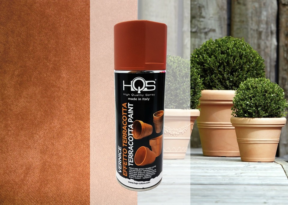Spray Paint HQS Terracotta Effect 400 ml | eBay