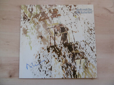 Mike Rutherford "Genesis" Autogramme signed LP-Cover ""Smallcreep´s Day ...