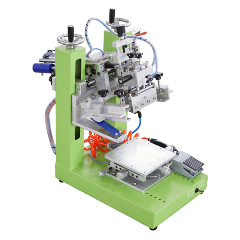 Small semi-automatic screen printing machine desktop desktop pneumatic ...