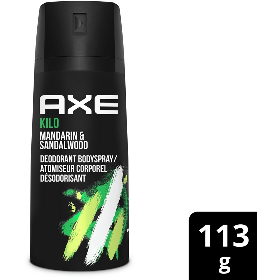 Set of 6 AXE Kilo Deodorant Body Spray 4oz NEW Aluminum Free ...