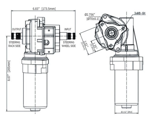 Flaming River FR40200 Microsteer Electric Power Steering | eBay