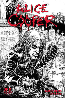 Alice Cooper #1 (Of 5) Cover G 10 Copy Variant Edition Mangum Line Art ...