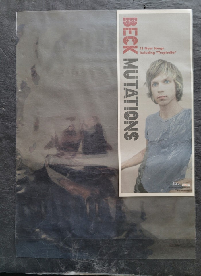 Beck Mutations Album Promo Print Advertisement Vintage 1998 | eBay
