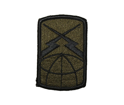 160th Signal Brigade Subdued Patch New Old Stock Iron-On Patch | eBay