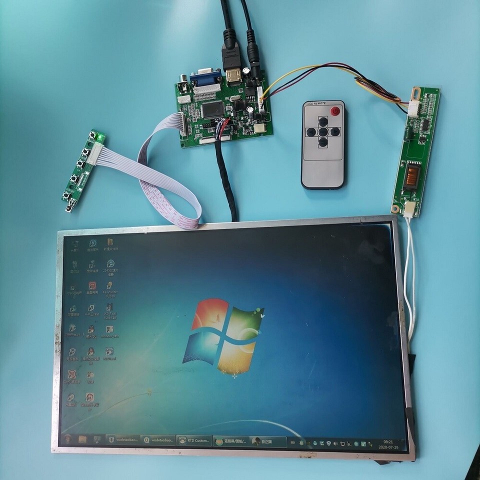For N154I2-L02 ReV.01 1280X800 HDMI VGA Controller Board kit 2AV LCD ...