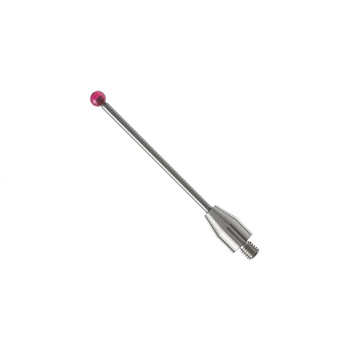 CMM Probe M4 Thread 2.0mm Ruby Ball Tungsten Carbide Stem L50mm for A ...
