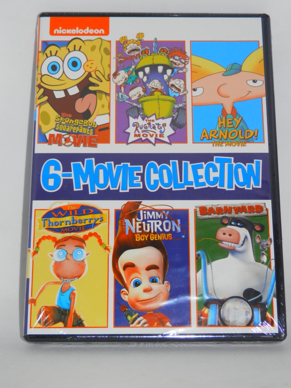 Nickelodeon Animated 6-Movie Collection (DVD) Brand New ! 32429274366 ...