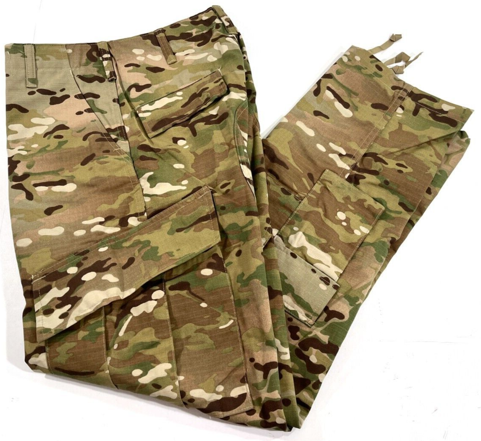 MENS SMALL TRU-SPEC 1113 TACTICAL ACU CARGO PANTS MULTICAM CAMO SMALL ...