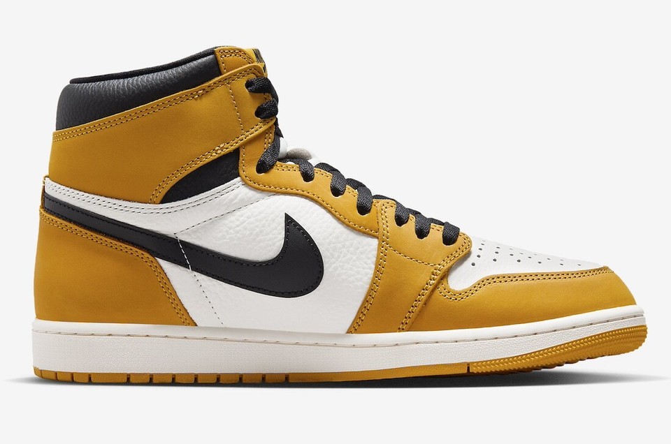 Nike Air Jordan 1 Retro High OG Yellow Ochre DZ5485-701 Mens GS New | eBay