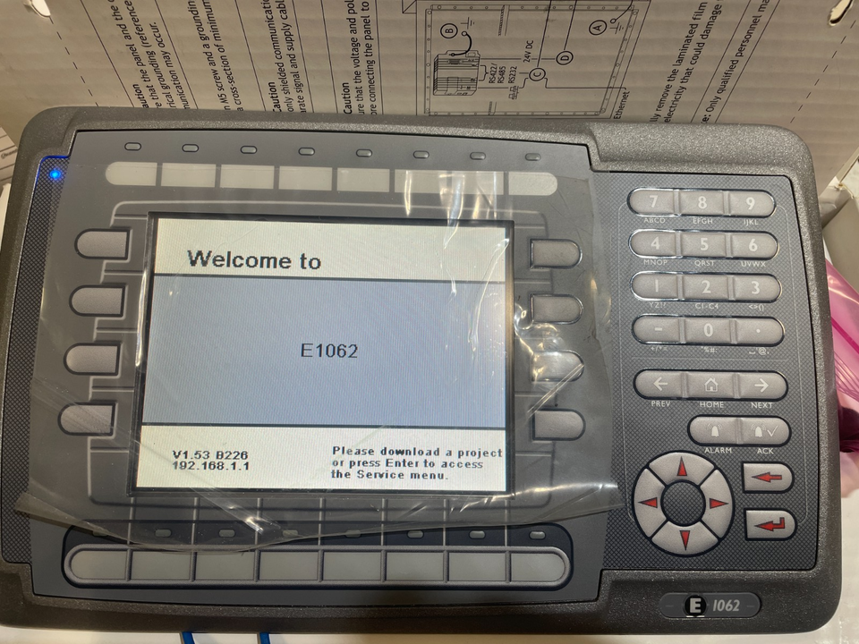 Beijer. Mitsubishi. Beijer E1062 HMI,Operator Panel. (UK/EU Please Read ...