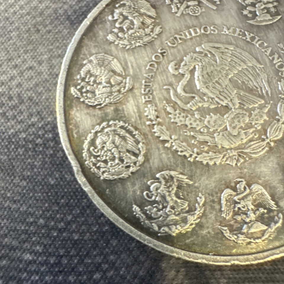 2001 1 Oz .999 SILVER MEXICO Libertad Pura Plata Coin Limited Mint ...