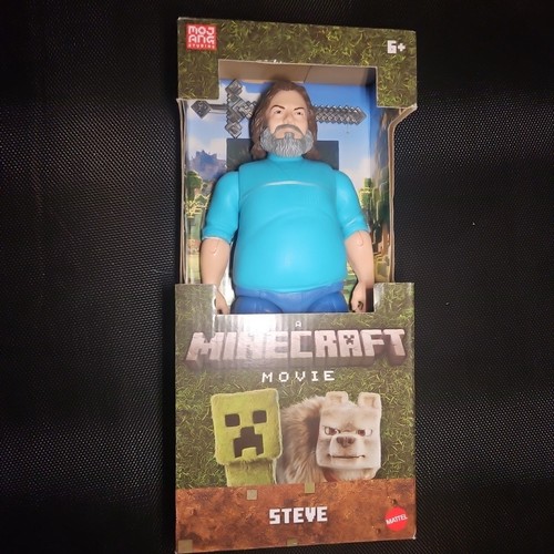 Minecraft Movie Steve Action Figure Jack Black 2025, Mattel | eBay