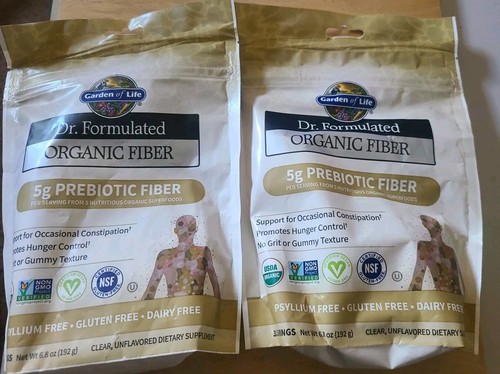 Dr. Formulated, Organic Fiber, Clear, Unflavored, 6.8 oz (192 g) BB 09/ ...