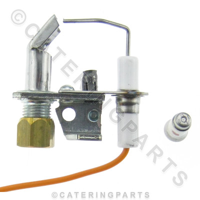 ROBERTSHAW GAS PILOT BURNER 1/4" INLET TUBING 2S2ER TO SUIT GARLAND ...